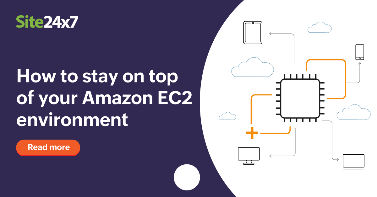 Key metrics for monitoring Amazon EC2: Site24x7