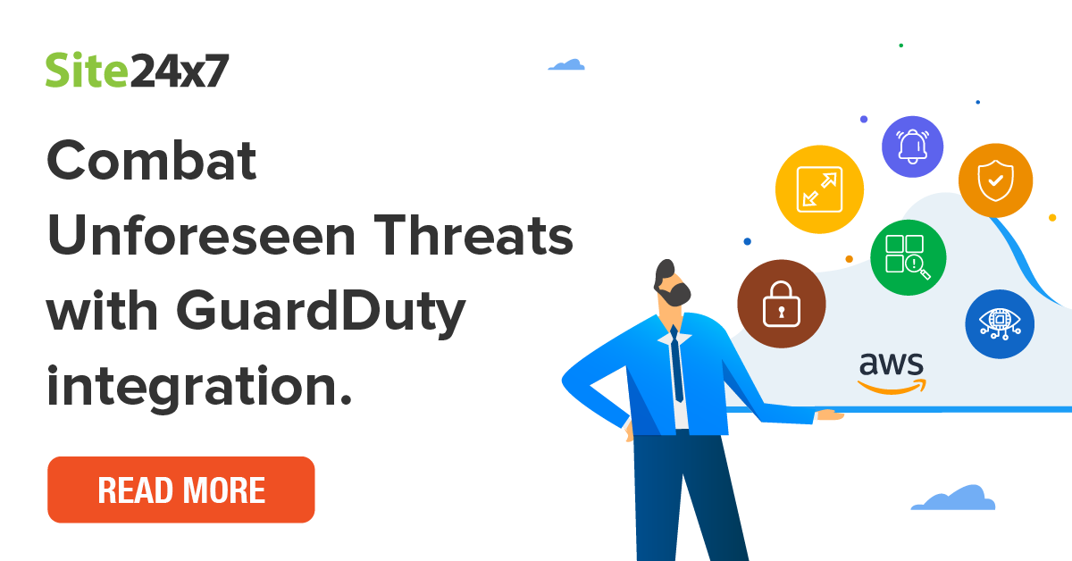 AWS Security | View and analyze AWS GuardDuty : Site24x7