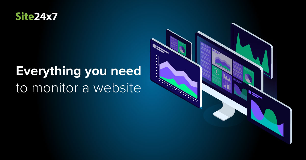 Everything you need to monitor a website - Site24x7 Blog