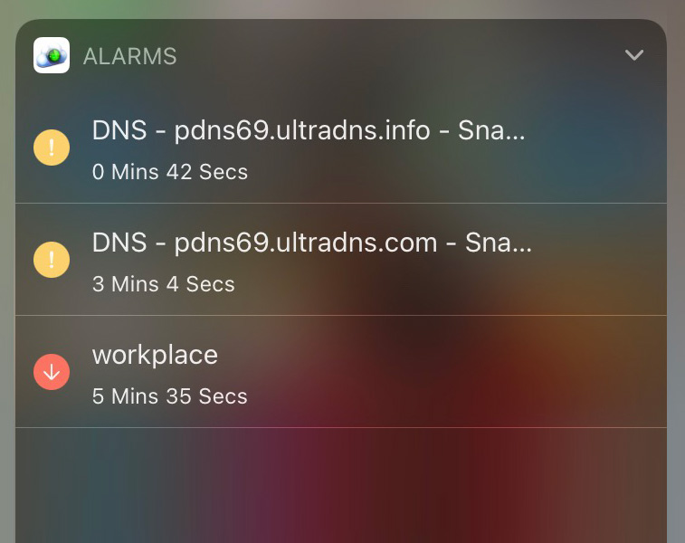 Site24x7 iOS App | Website, server, and application performance ...