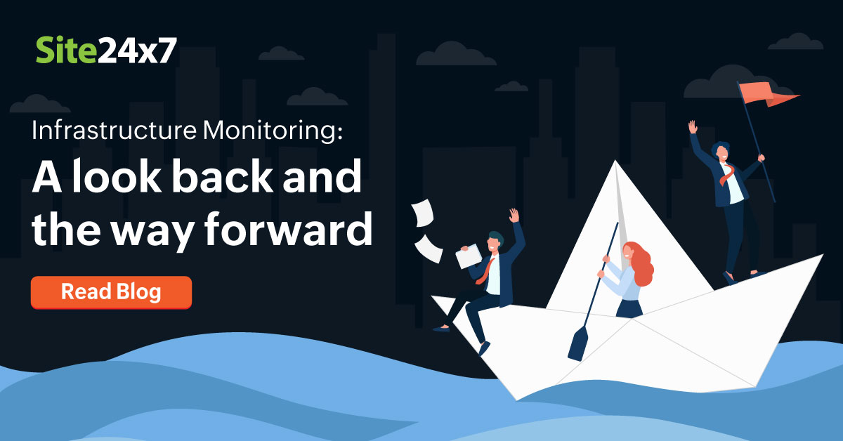 Infrastructure Monitoring: A look back and the way forward - Site24x7 Blog